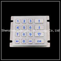 Quality Atm Vandal Proof Keyboard , 4 * 4 Matrix Type Cash Machine Number Pad for sale