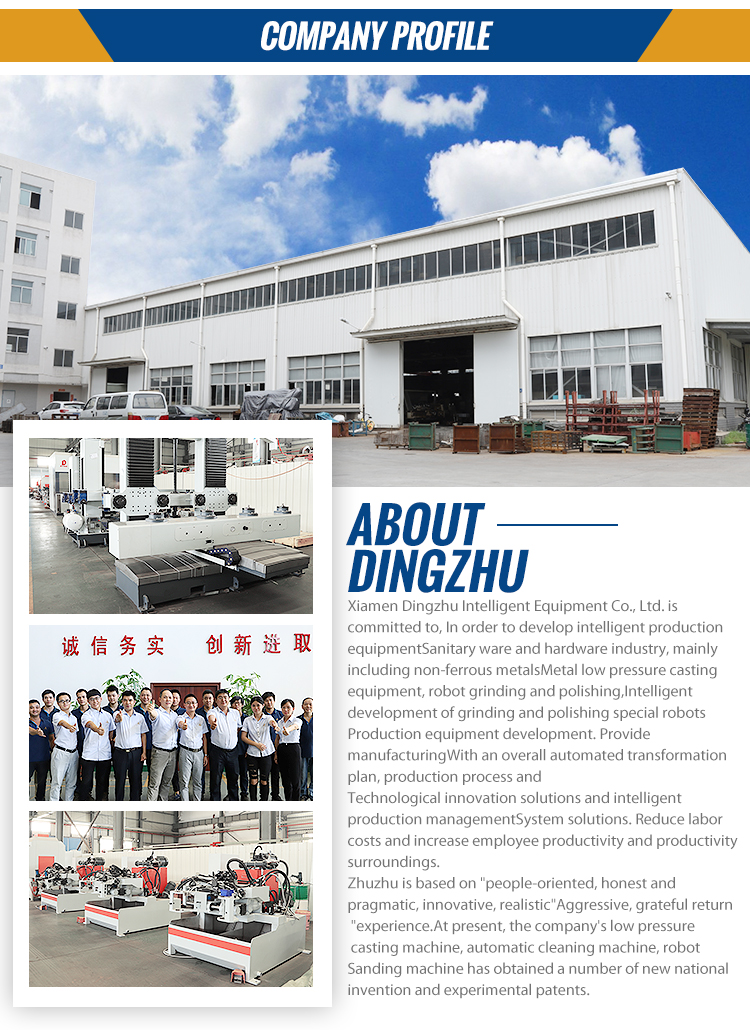 Ergonomic Brass Faucet Body Low Pressure Die Casting Machine 125KW