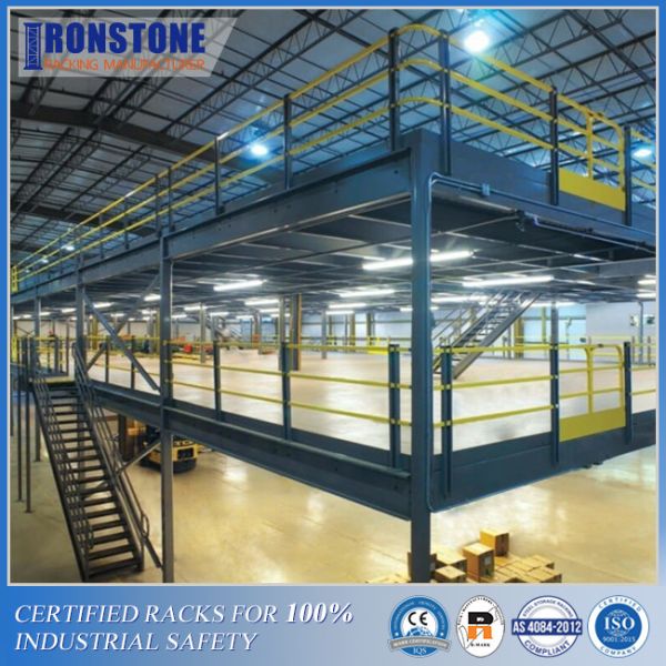 ODM Without Welding Mezzanine Warehouse Metal Rack With Exceptional ...