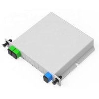 Quality Mini PLC Optical Splitter G657A Customized 1*2 1*4 1*8 1*16 1*32 1*64 PLC 2 Way for sale
