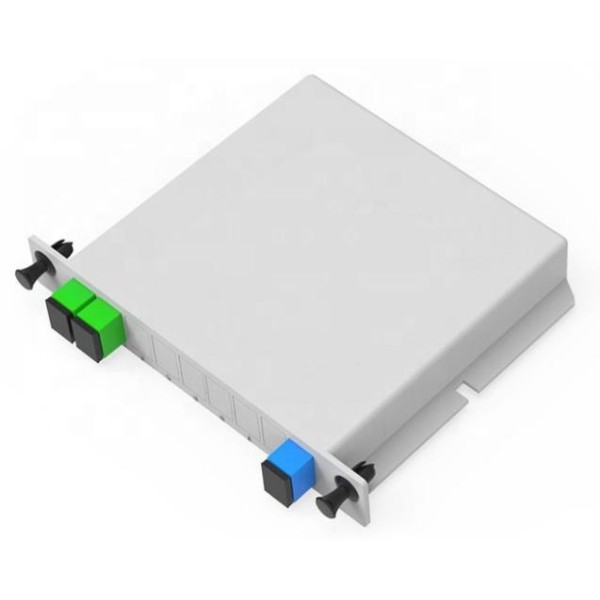 Quality Mini PLC Optical Splitter G657A Customized 1*2 1*4 1*8 1*16 1*32 1*64 PLC 2 Way Splitter for sale