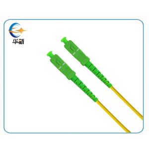 Quality SC APC Fiber Optic Patch cord Single mode g657a1 2MM for sale