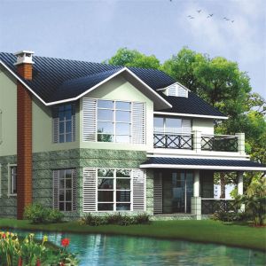 Quality Frame Light Steel Villa Modern Luxury Structural Steel Homes for sale