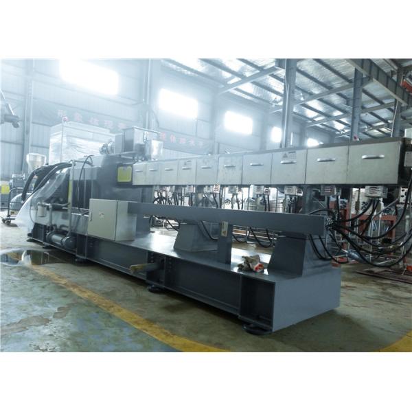 Quality Filler Masterbatch Twin Screw Extrusion Line , Plastic Extruder Machine for sale