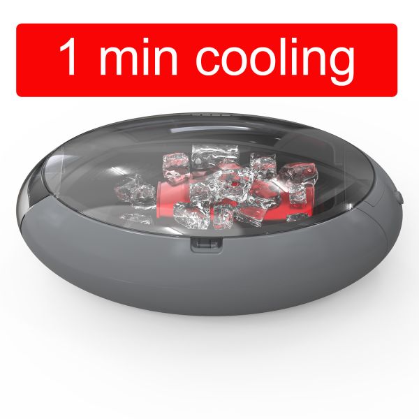 Quality 21kg/Box Lightweight Grey Beverage Cooler, Powered By AA Batteries for sale