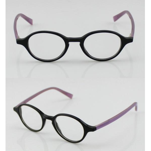 Quality Custom Acetate Retro Round Glasses Frames for sale