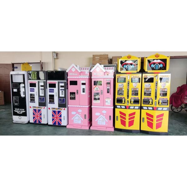 Quality ICT bill acceptor Automatic Coin Change Machine Money Changer LED Coin Exchange for sale