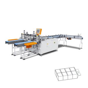 Quality Semi Automatic 10/12 Bags Facial Tissue Paper Bundle Packing Machine for sale