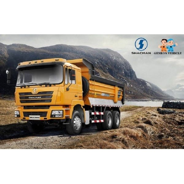 Quality U Type 12.00R20 18CBM Tipper Dump Truck Trailer SHACMAN F3000 for sale