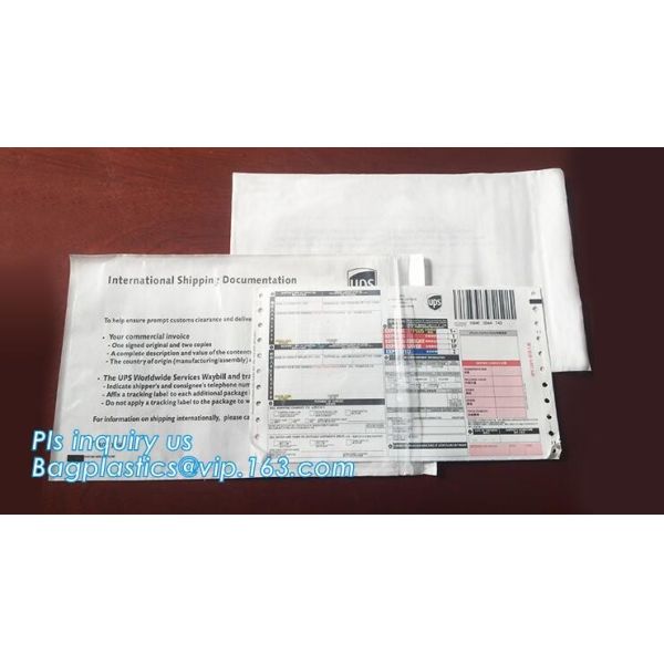 Quality Document enclosed packing list envelope, mini a4 metallic bubble mailer wrap for sale