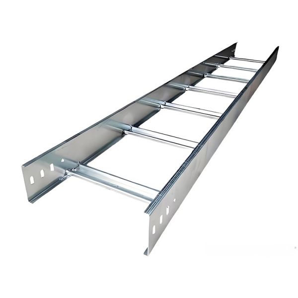 Quality Galvanized Finish Cable Tray Ladder 500kg Capacity Cable Ladder Rack for sale