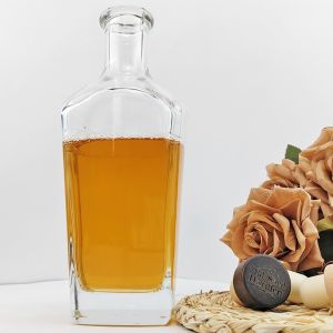 Quality Industrial Glass Bottle for Vodka Gin Rum Tequila Whiskey Brandy 200ml 375ml for sale
