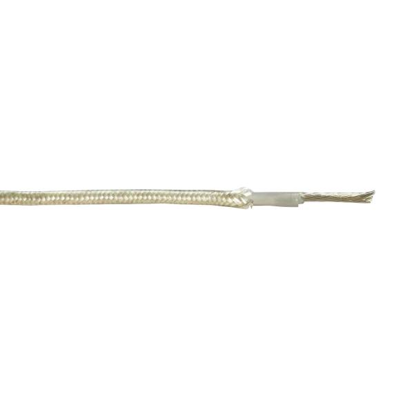 Quality 130V high temperature Insulated Fiberglass Braided Wire High Temperature Lead for sale