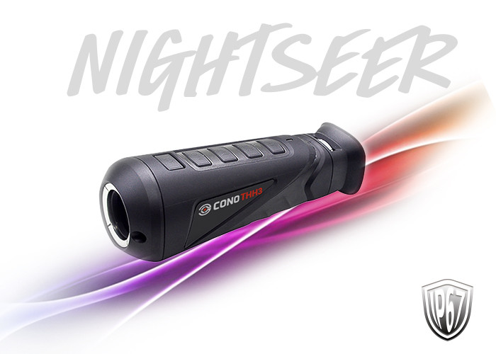 Quality Fully Waterproof THH3 Handheld Thermal Scope , 1500m Observation Range Thermal for sale