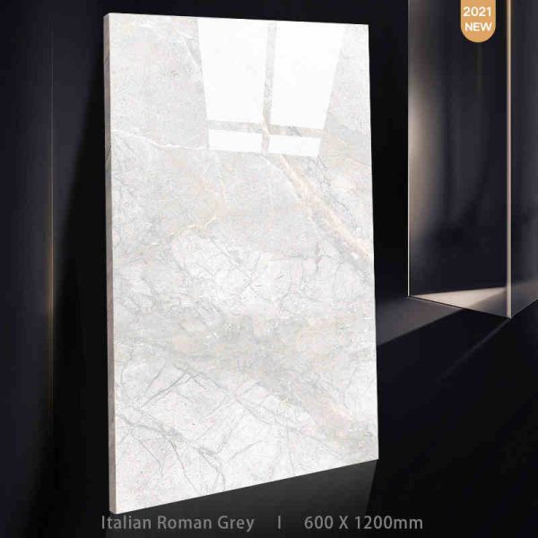 Quality Modern Grey Marble Stone Look Floor Wall Tile for sale