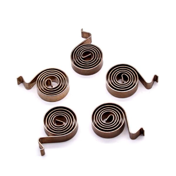 Quality Non Contact Type SUS304 0.1mm Spiral Torsion Spring for sale