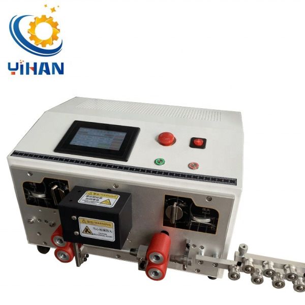 Quality Electric Wire Cable Cutting Stripping Peeling Machine YH-900-04 with 400*300*330 for sale