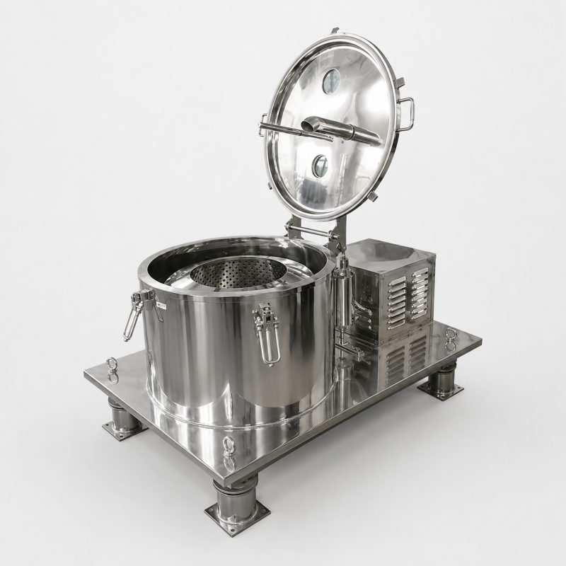 Quality Flexible Batch Solid-Liquid Separation Top Discharge Centrifuge for sale