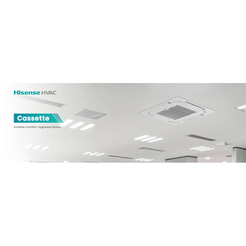 Hisense Cassette Air Conditioner with 4-way air dispersion system