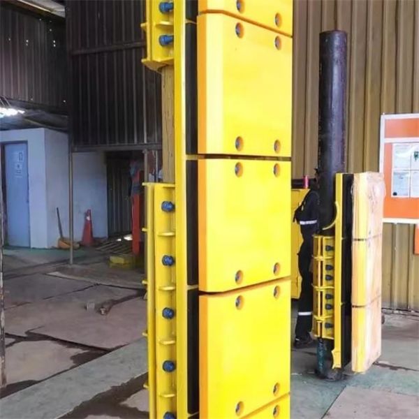 Quality UHMWPE Plastic Dock Cone Ship Fender Panel Board For Harbour Boat Protection Pads for sale