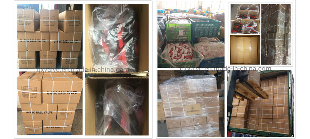 ABS Handle Plastic Valve Octagonal Ball Valve 2 Pieces Water True Union Ball Valve