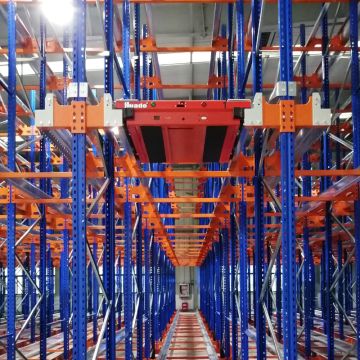 Quality Radio Shuttle Rack Cart And Forklift (AGV) System Fully Automated Fifo Filo for sale