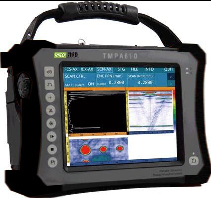 Quality Compact Phased Array Ultrasonic Flaw Detector TMPA610 / TMFA610TD Customized for sale