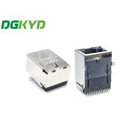 Quality DGKYD211Q380AA1A7S009 SMD 6U RJ45 Network Interface Shielded Gigabit Integrated for sale