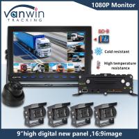 China 9 Inch 8 Channel AHD Monitor Video 1080P Car LCD IPS Monitor for Bus Truck Trailer factory