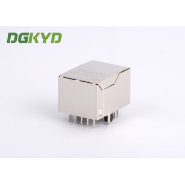 Quality KRJ-H009GYNL Gigabit Network Jack Rj45 Keystone Module Single Port With LEDs for sale