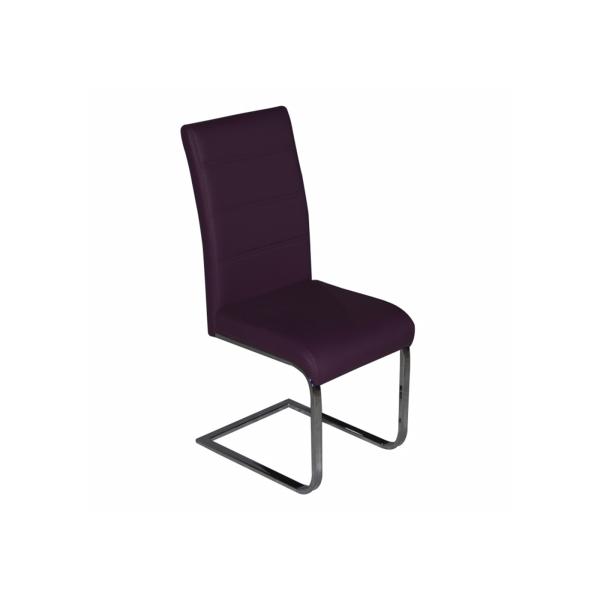 Quality Chrome Finish 41cm 60KGS 0.25m3 Modern Dining Chair for sale