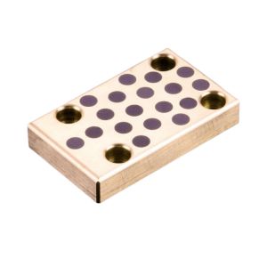 Quality CAM V Guide Plugged Graphite Slide Bearing Plates Solid Lubricant for sale