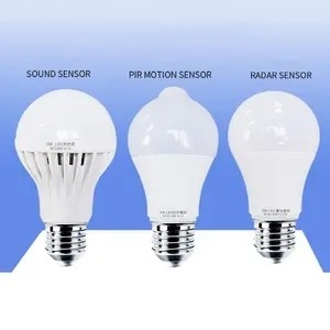 Quality 50000 Hour Lifespan Motion Sensor LED Smart Bulb with Automatic Brightness for sale