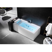 Quality 1700mm Modern Design Solo Bathtub E-8001 With Touch Panel Controller for sale