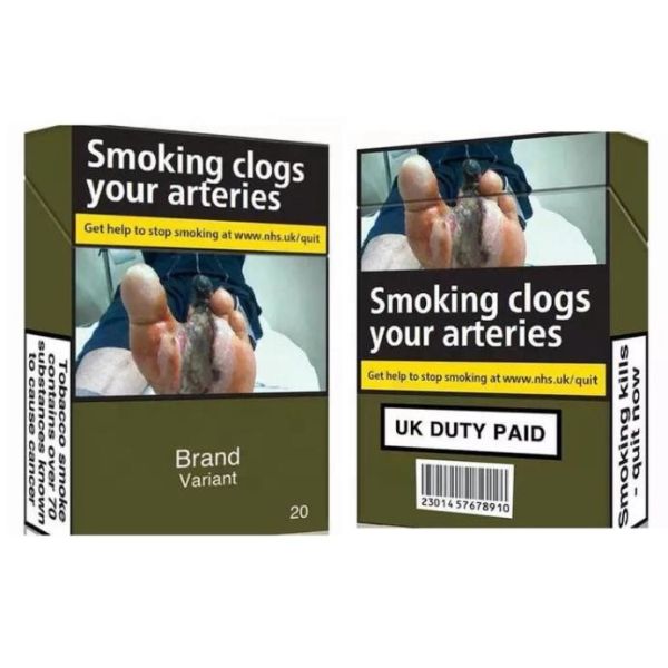 Quality 157gram 0.55mm Thickness Cigarette Packaging Box Full Color Flexo Printing for sale
