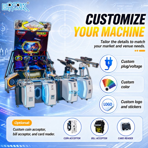 Quality 4 Player Shoot Arcade Game Machine Video Game Machine for sale