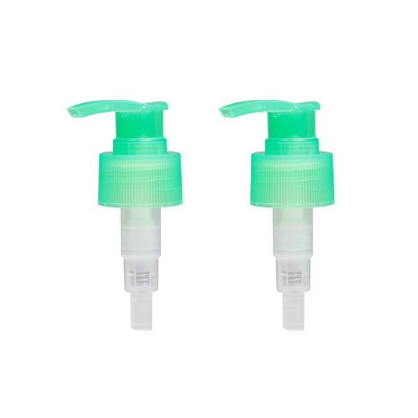 Quality 24mm 28mm Custom Color Ribbed Closure PP Plastic Lotion Pump for sale