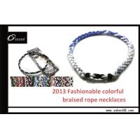 Quality Health Sports Balance Magnetic Tornado Titanium Necklace for sale