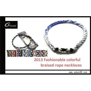 Quality Health Sports Balance Magnetic Tornado Titanium Necklace for sale