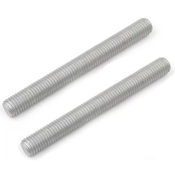 Quality Dacromet Plated Carbon Steel Stud Bolt / Double Ended Threaded Studs Metric for sale
