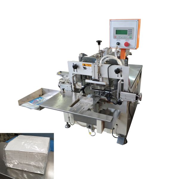Quality Easy Operate Plastic Bag Table Napkin Tissue Paper Packing And Sealing Machine for sale