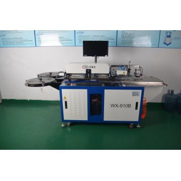 Quality Fully Automatic Auto Bender With Bending Cutting Notching And Lipping 910C Model for sale