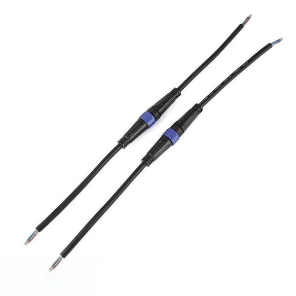 Quality Industrial Cable For Lighting Equipment M16 Lock 2pins OD6.0mm for sale