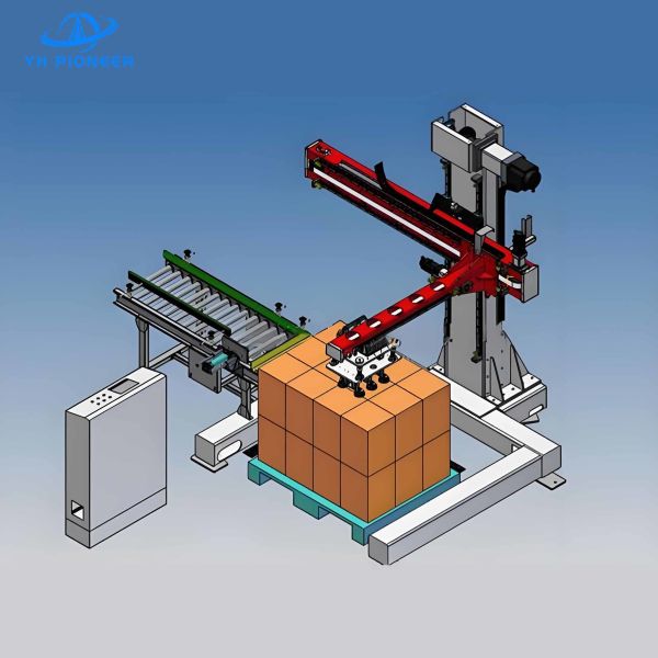 Quality 1800mm Height Automatic Palletizing Systems 400-600 Cycles/H Palletizer Machine for sale