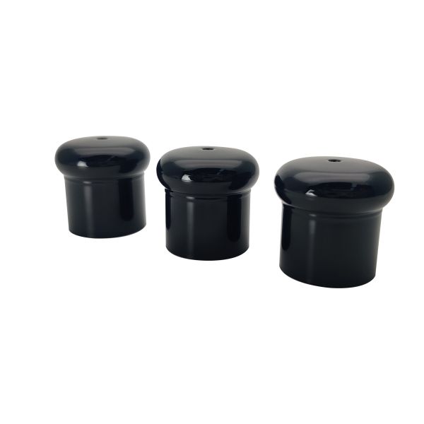 Quality Black 20/415 Plastic Screw Cap With Mushroom Shape for sale