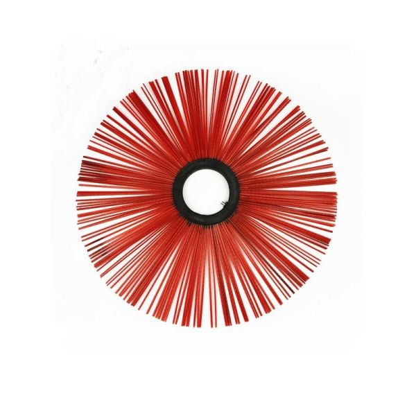 Quality Street Snow Cleaning Road Sweeper Brushes PP Wire Convoluted Wafer Brushes for sale