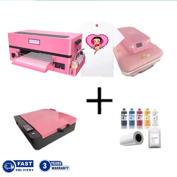 Quality High Quality New Precision DTF Printer Pgment Ink epson Printing Head Printer A3 for sale