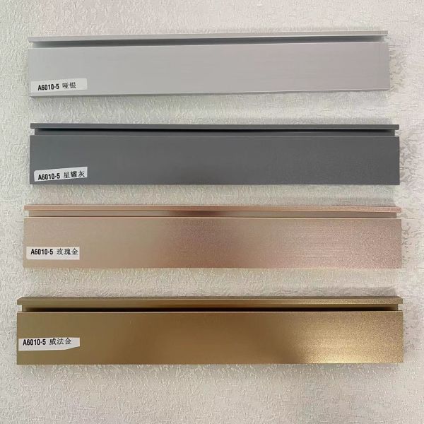 Quality Brushed Surface LED Baseboard Wall Skirting Board for Modern Design Style Floor Trim for sale