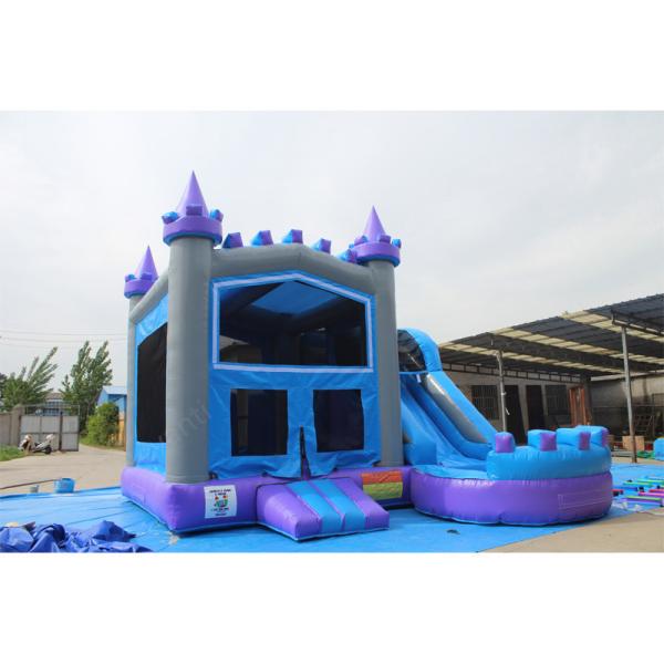Quality Block Jumping Castle Inflatable Bouncy Castle Slide with Customized Color for sale