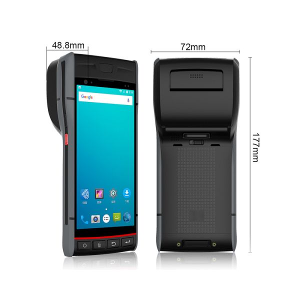 Quality Waterproof Android Handheld PDA Sticker Label Printer Device For Express for sale